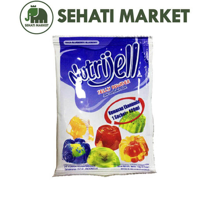 NUTRIJELL JELLY POWDER EKONOMIS 10g BLUEBERRY | Lazada Indonesia