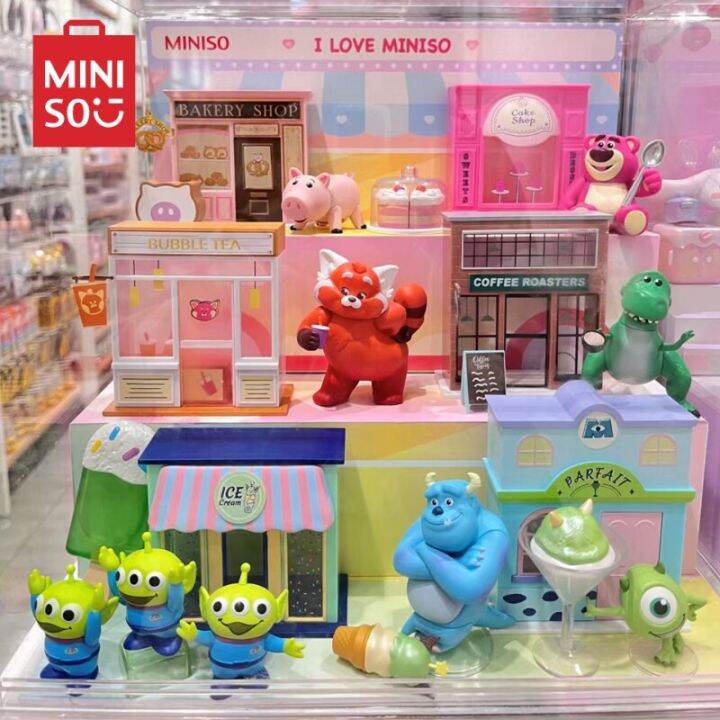 MINISO Blind Box Pixar Happy Bakery Dessert Street Series Doll Model ...