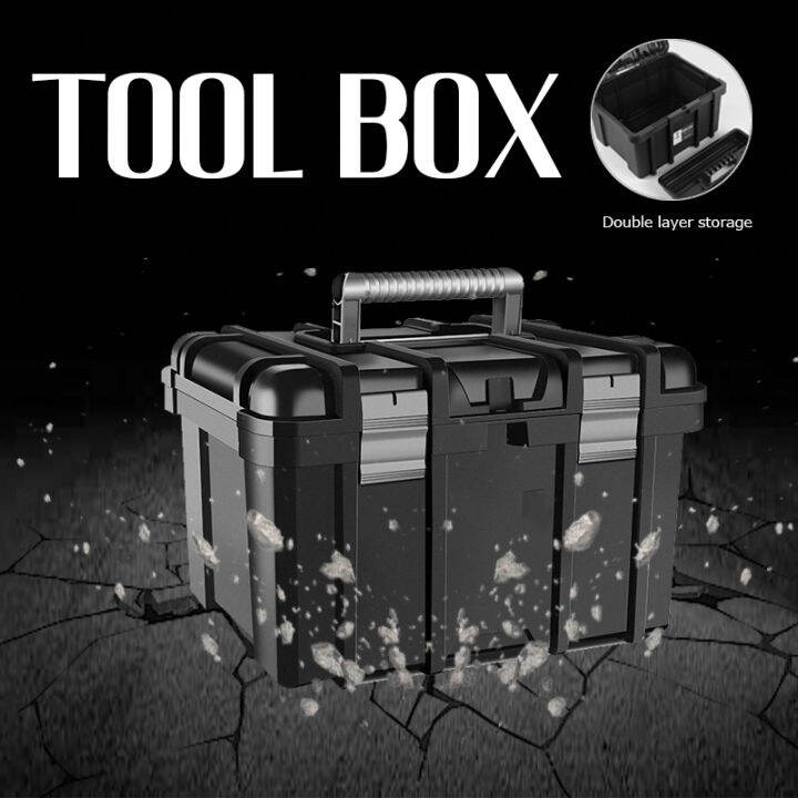 Double-Layers Large Tool Box Increase In Height Suitcases Heavy Duty ...