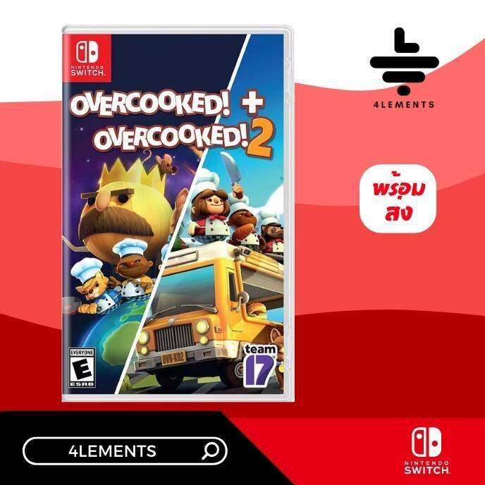 SWITCH OVERCOOKED! AND OVERCOOKED! 2 (US) แผ่นเกมส์แท้ มือ 1 พร้อมจัด ...