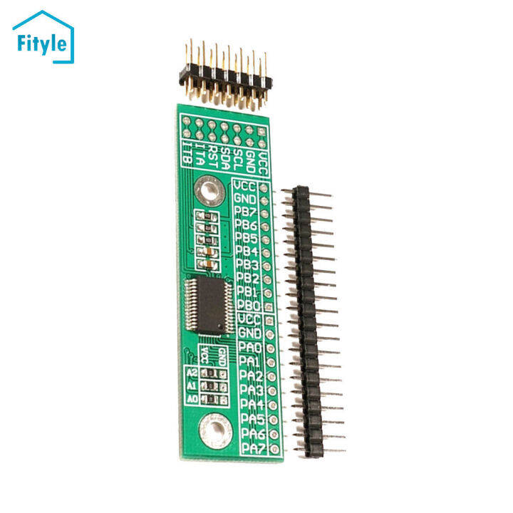 Fityle MCP23017 IIC Interface 16bit IO Extension Module Pin Board I2C-GIPO Convert | Lazada PH