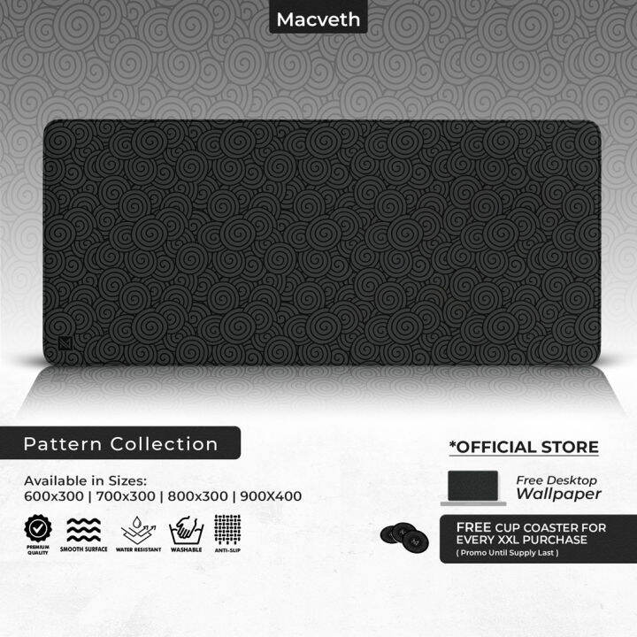 Macveth Artisan Deskmat | GENKKI | Colorways | 4MM | Extended Mousepad ...
