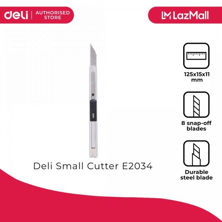 Deli Small Cutter (1 pc) E2034 [75322034] | Lazada PH