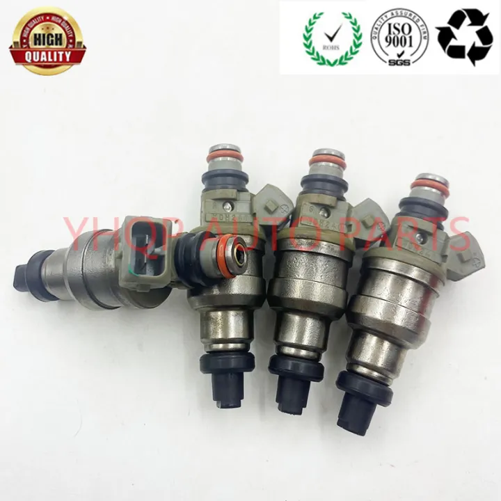หัวฉีดน้ำมันเชื้อเพลิงดั้งเดิม4ชิ้น,สำหรับ MITSUBISHI,EAGLE 1993 INP ...