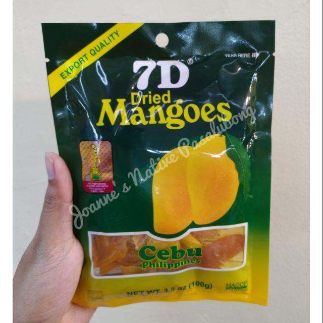 7D Dried Mangoes 100g/200g | Lazada PH