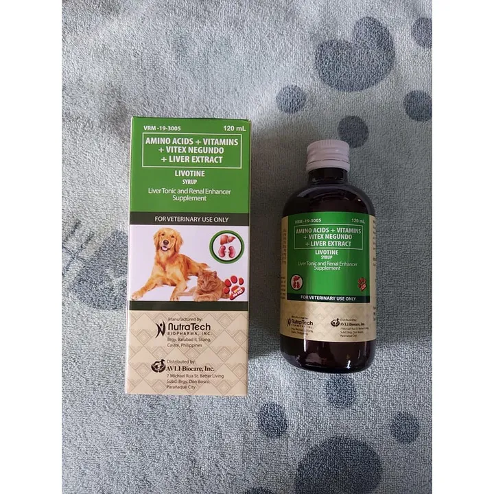 Livotine Syrup 120mL (Liver Tonic and Renal Enhancer Supplement ...