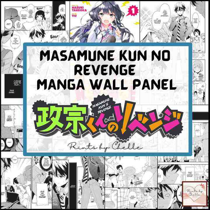 [PRINTS BY CHELLE] MASAMUNE KUN NO REVENGE Anime Manga Panel Wall Decor ...