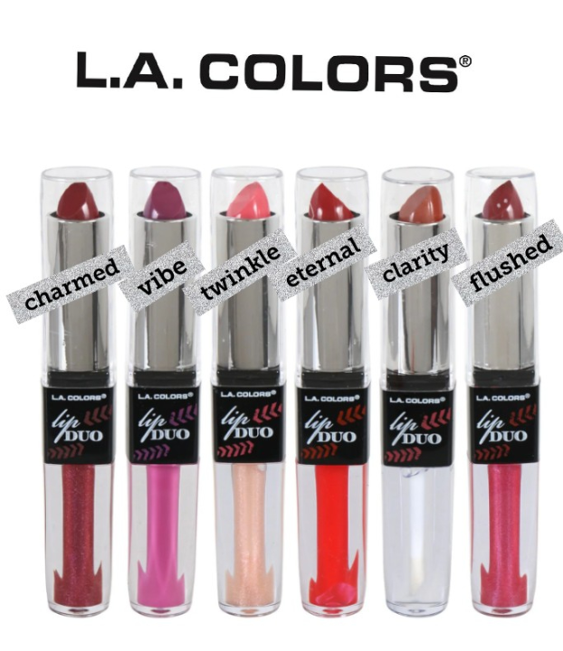 Original L.A. COLORS Lip Duo Lipgloss & Lipstick 2-IN-1 | Lazada PH