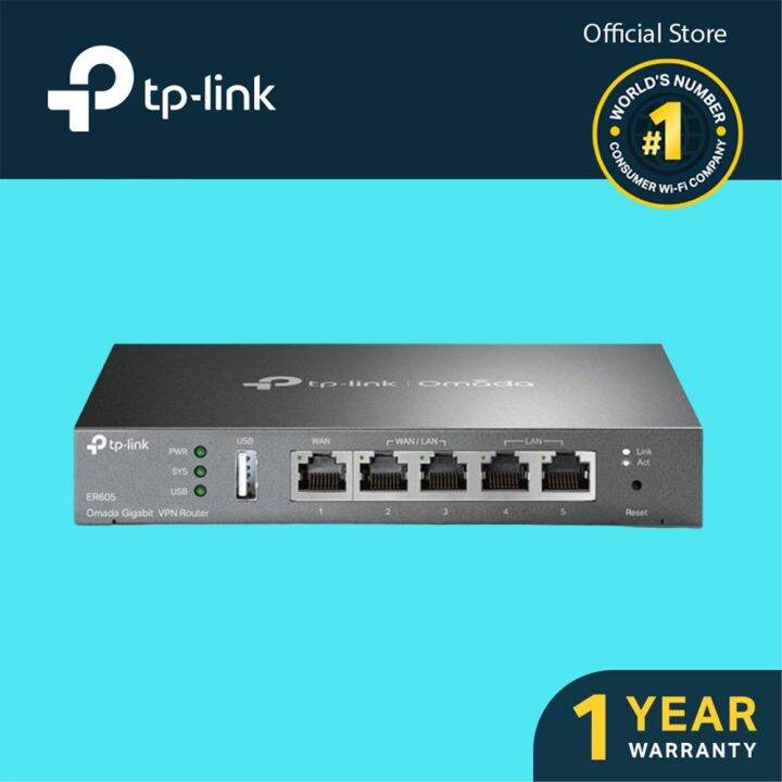 TP-Link ER605 Omada Gigabit VPN Router | Lazada PH