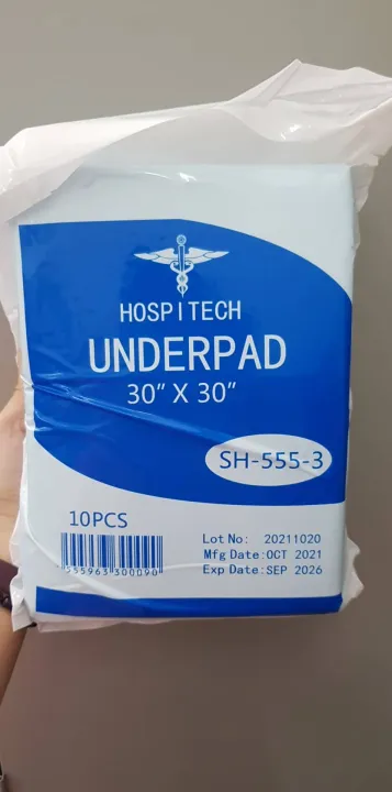 HOSPITECH UNDERPAD 30X30" 10S | Lazada