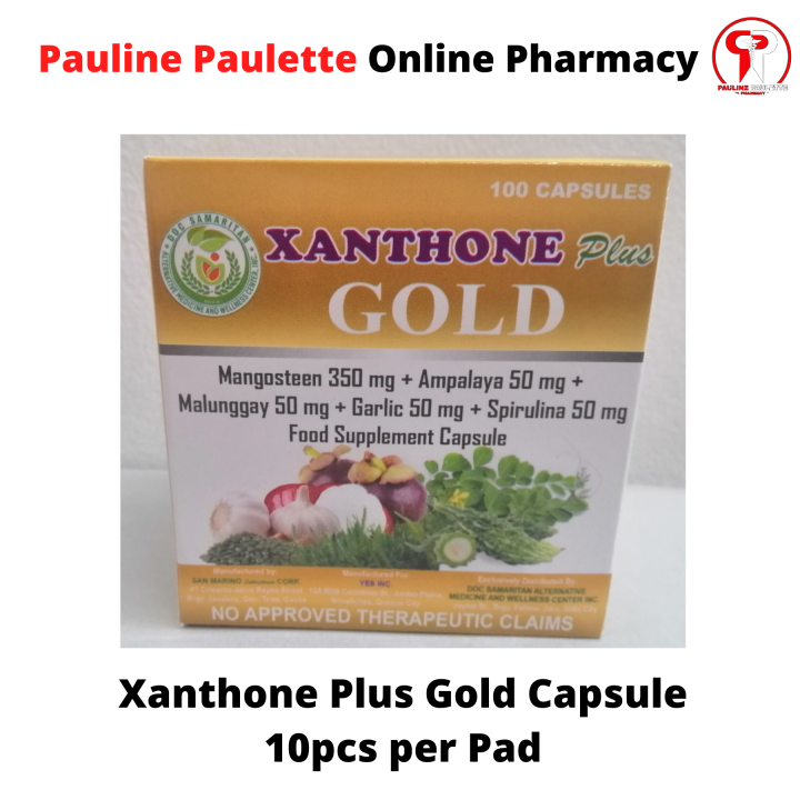 Xanthone Plus Gold Capsule 10pieces only | Lazada PH