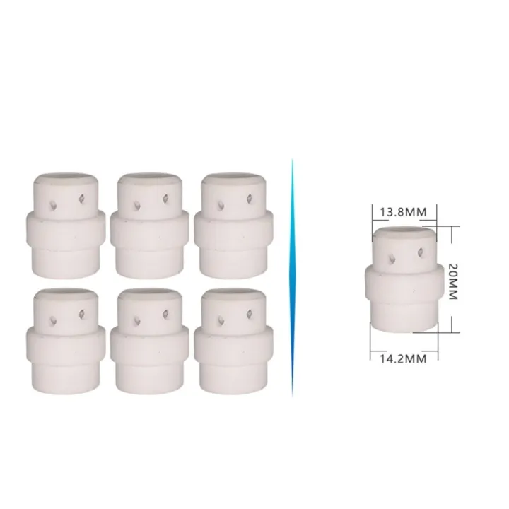 012.0183 Binzel BW Style MB24 24KD Gas Diffuser Ceramic Ring MIG Welding Consumables 10 Pieces ...