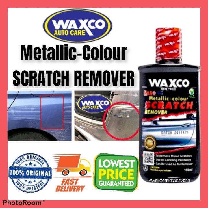 WAXCO Nano Tech Metallic-Colour Scratch Remover 150ml / Menghilangkan ...