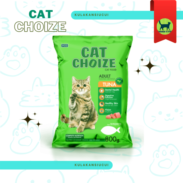 Cat Choice Adult 800 Gram Dry Cat Choize Food Makanan Kucing | Lazada ...