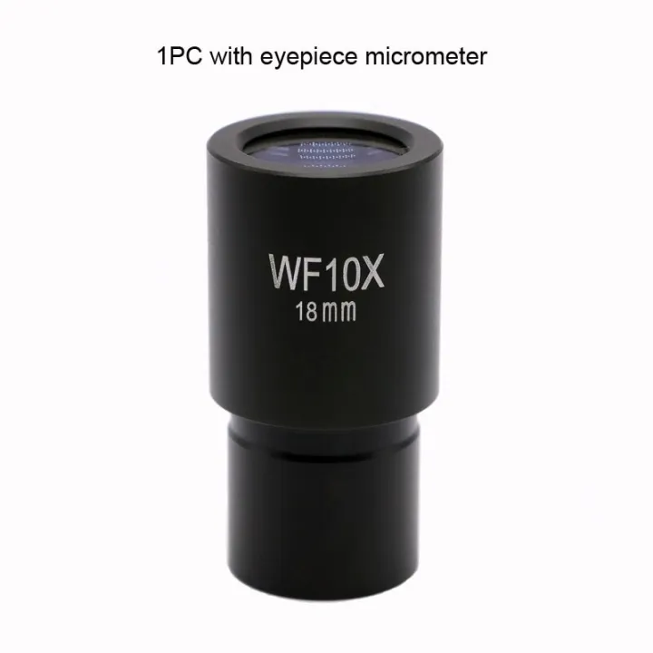 WF10X/18mm 23.2mm Microscope Eyepieces Wide Field Eyepiece Optical Lens ...