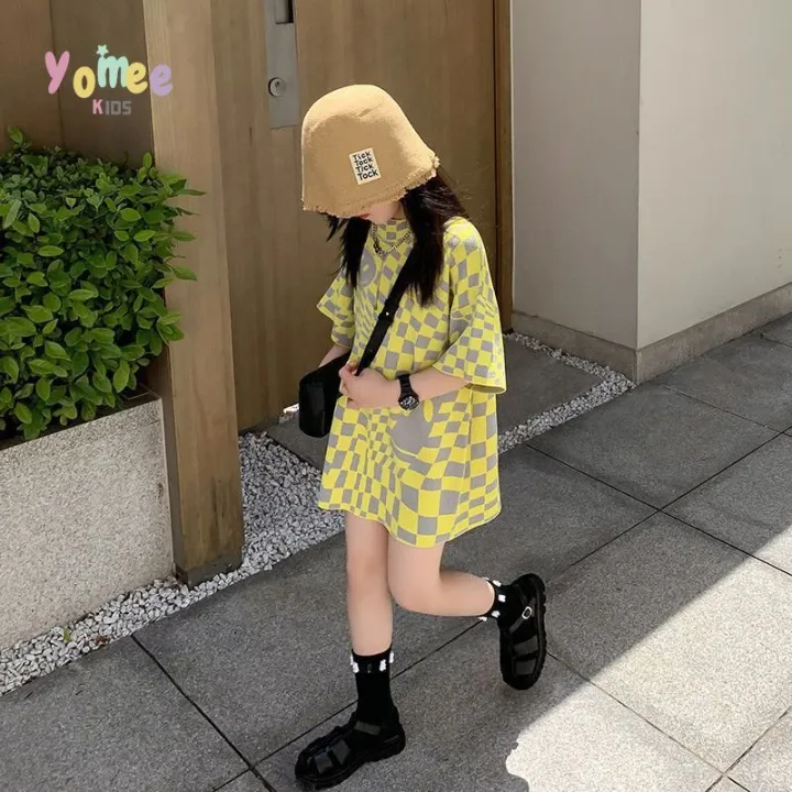 YOMEE เสื้อผ้าเด็กเด็กสาวกลางและเด็กเล็ก2022ฤดูร้อนเวอร์ชั่นเกาหลีใหม่ ...