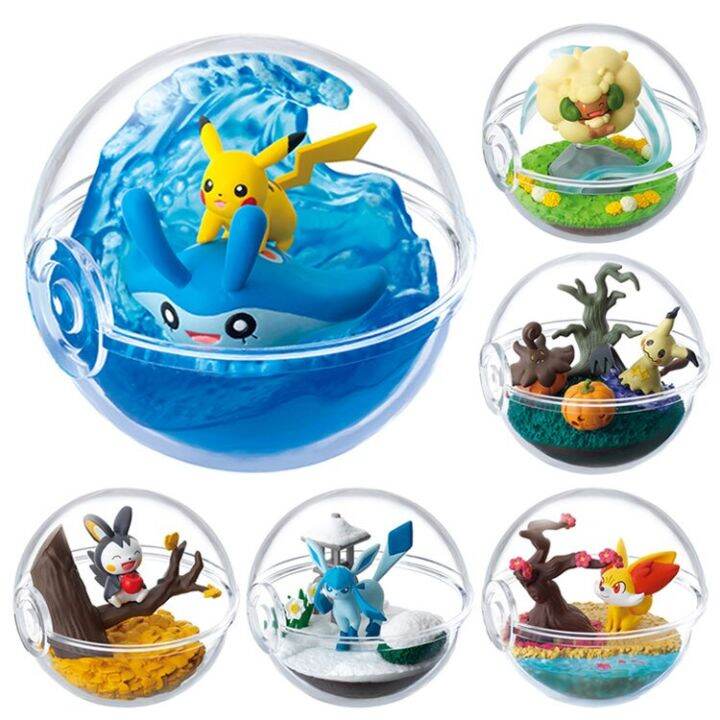 Japan Anime RE-MENT Gashapon Capsule Candy Toy Pocket Monster Pokemon ...