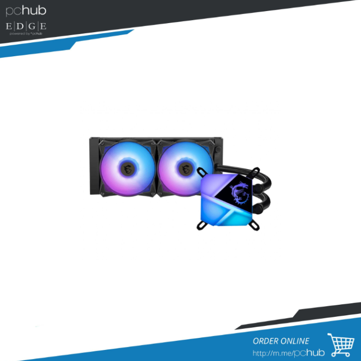 MSI MAG CoreLiquid C240 aRGB AIO LC Cooler 240mm | Lazada PH