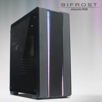 Tecware Bifrost TG atx Black 2x140mm USB3 | Lazada PH