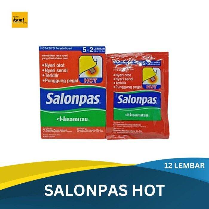 SALONPAS HOT 12 Lembar | Lazada Indonesia