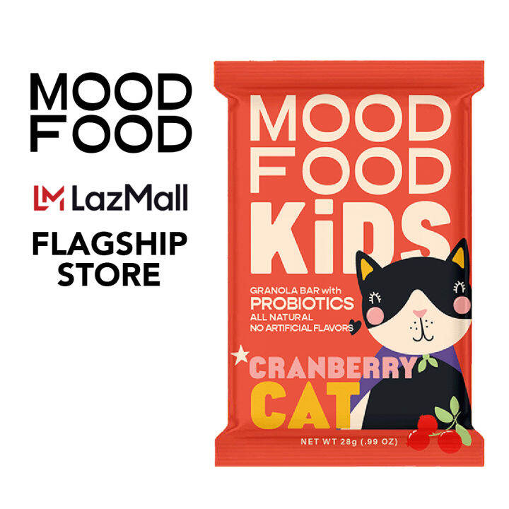 MOOD FOOD KiDS Cranberry Cat (4 granola snack bars) | Lazada PH