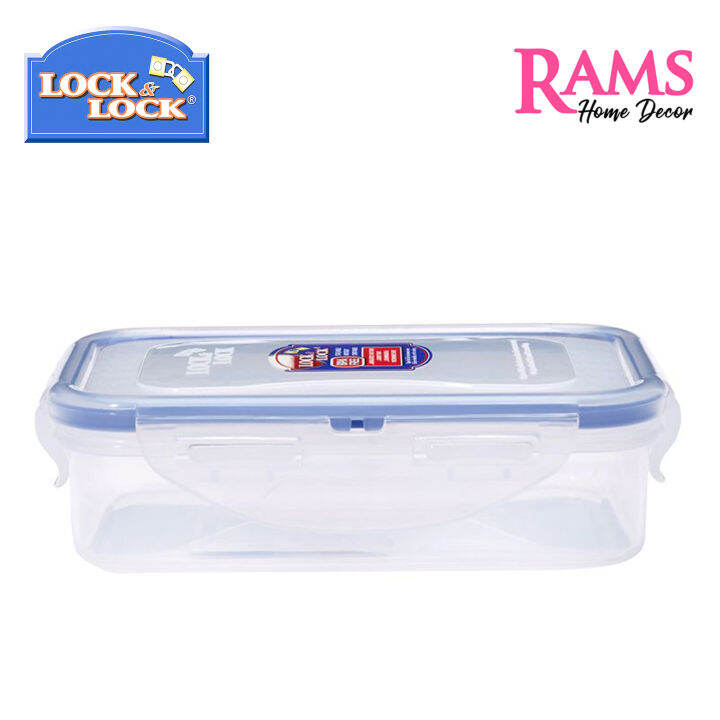 LocknLock 360ML Classic Rectangular Short Stackable Airtight Container | Lazada