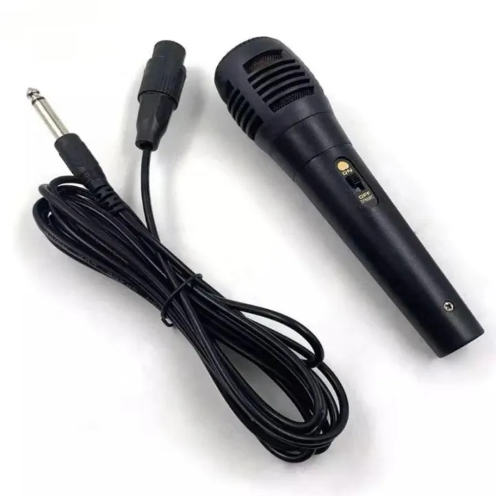Original Wired Dynamic Audio Vocal Microphone Mic Black Professional ...