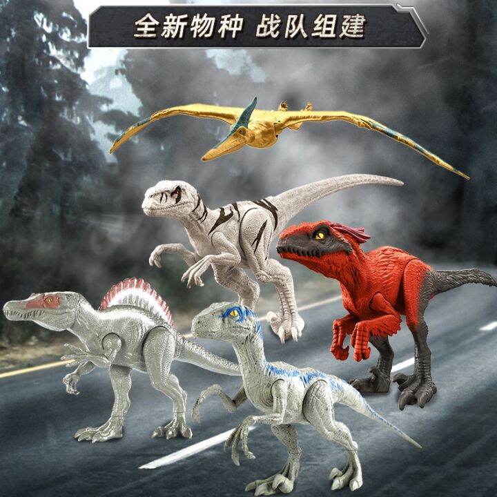 Mattel Jurassic World 3 Reign Movie Large Collection Dinosaur Fire ...