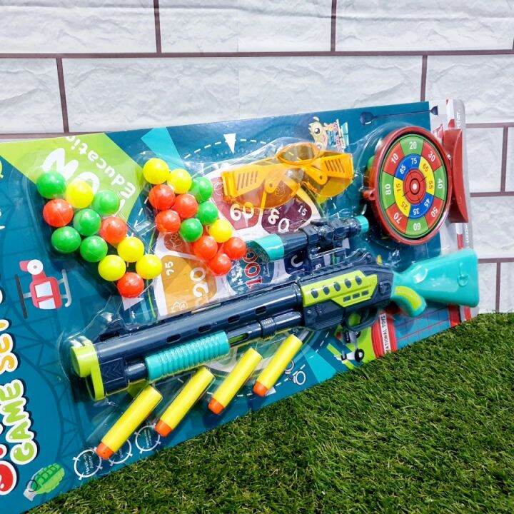 Mainan Set shotgun Polisi - set Tembakan Anak Peluru Busa | Lazada ...