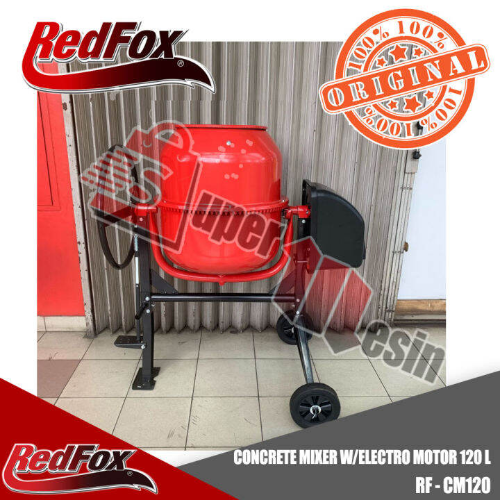 MESIN PENGADUK BETON SEMEN MOLEN CONCRETE MIXER WITH ELECTRO MOTOR 120 ...