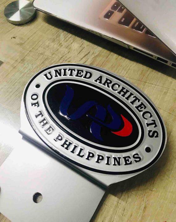 Architect Trademark VIP Car Plate Emblem - Premium Quality Solid Die ...