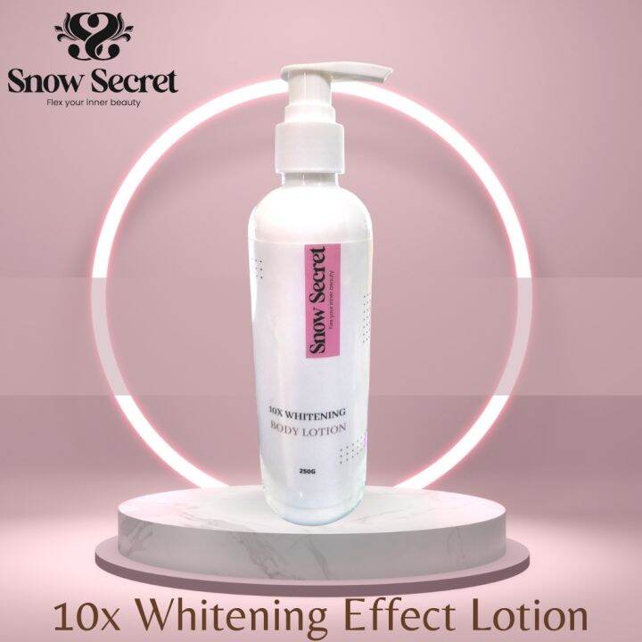 SNOW SECRET 10X Whitening Body Lotion Bleaching Peeling Effect ...