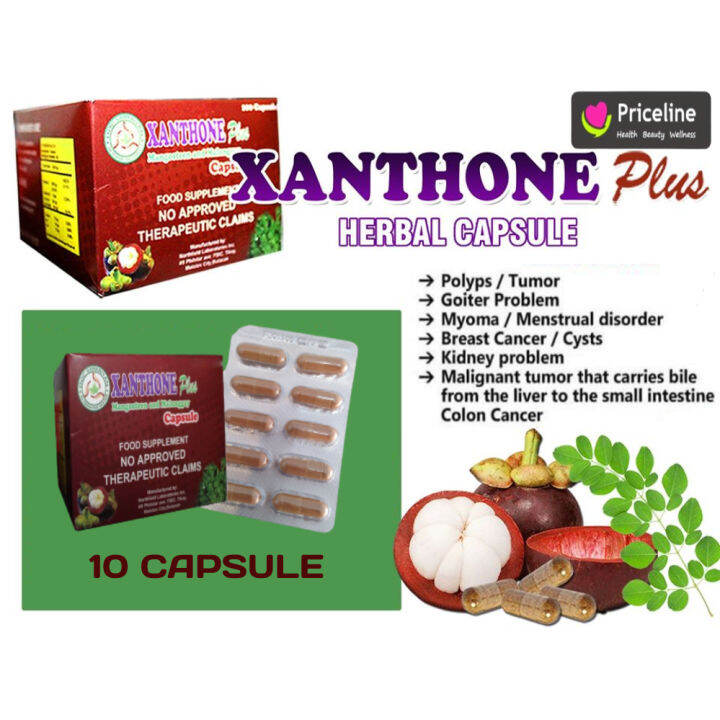Authentic Xanthone PLus Mangosteen and Malunggay Food Supplement Tingi ...