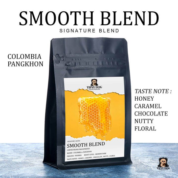 SMOOTH BLEND - Colombia x Pangkhon (House Blend) เมล็ดกาแฟสมูทเบลนด์ ...