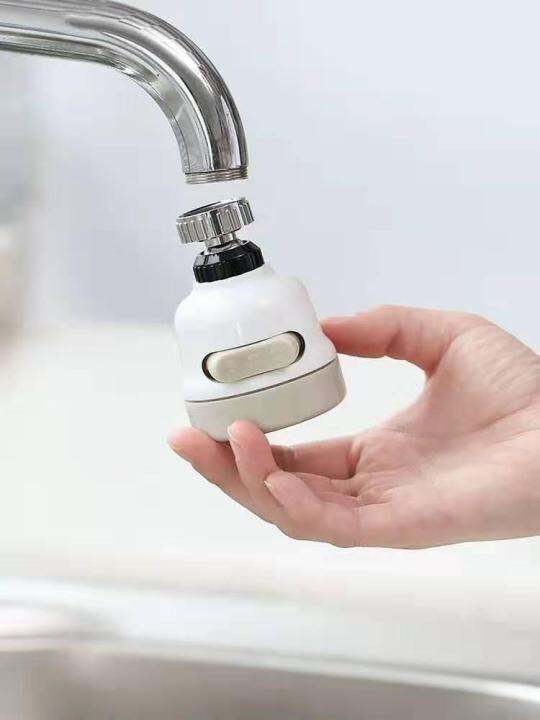 Kitchen High Pressure Water Filter Water Saving Device 3 Modes Faucet