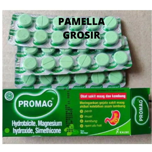 PROMAG OBAT SAKIT MAAG HARGA PER KOTAK/BOX ISI 3 BLISTER | Lazada Indonesia