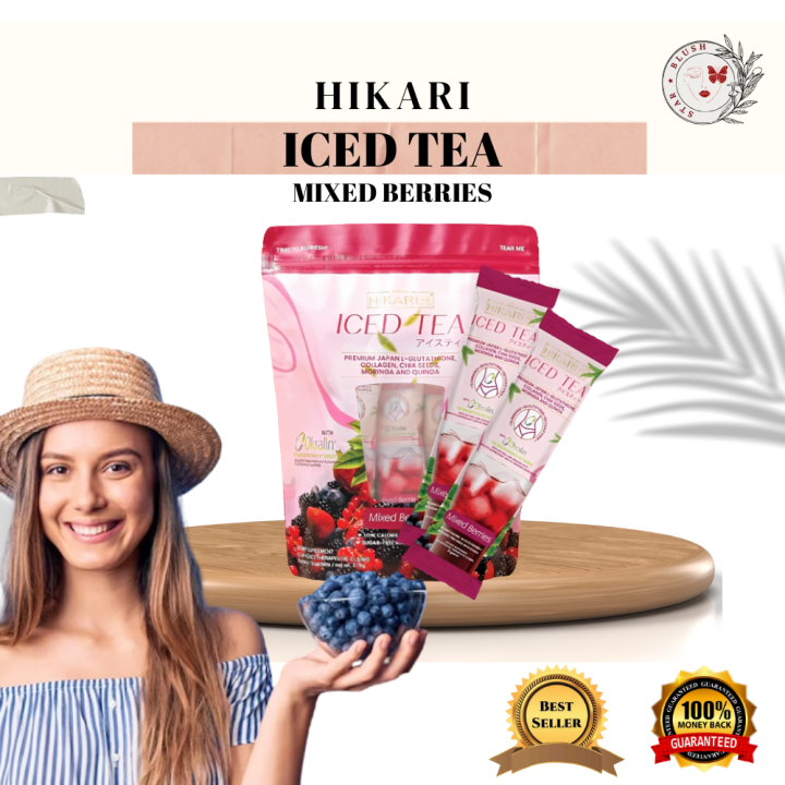 HIKARI New Iced Tea Dietary Supplement Premium Japan L-Glutathione ...