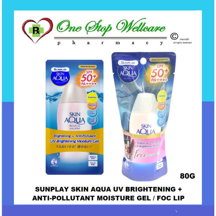 Sunscreen SUNPLAY SKIN AQUA UV BRIGHTENING + ANTI-POLLUTANT MOISTURE ... Sunscreen SUNPLAY SKIN AQUA UV BRIGHTENING + ANTI-POLLUTANT MOISTURE ...