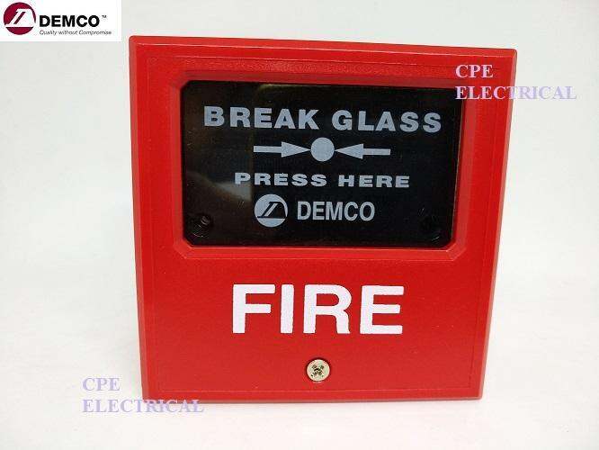 Demco DEM-118 Manual Call Point EMERGENCY BREAK GLASS | Lazada
