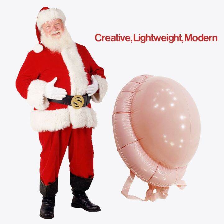CHUAN Funny Decorative Cosplay Prop DIY Christmas Fake Belly Fake ...