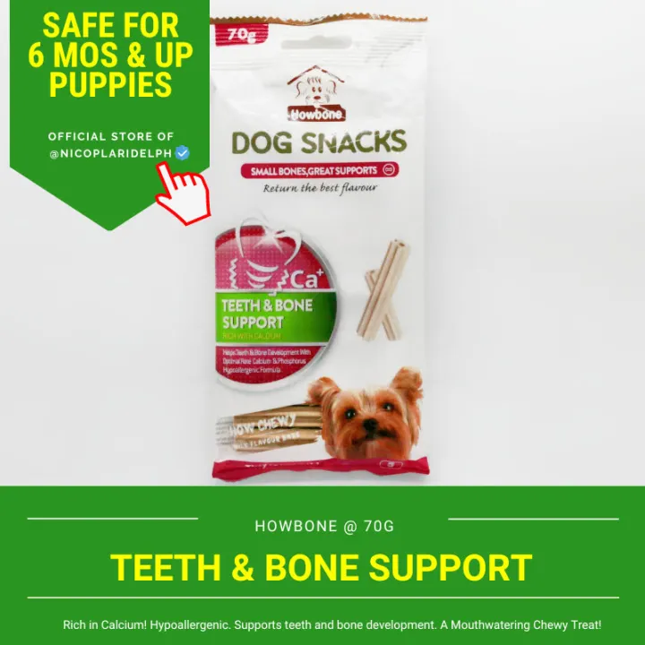 Howbone How Chewy Milk Bars Rich in Calcium for Teeth and Bone Support ...