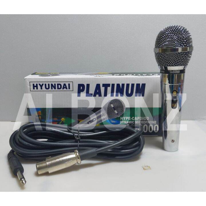 Hyundai Platinum DM-8000 Professional Dynamic Microphone | Lazada PH