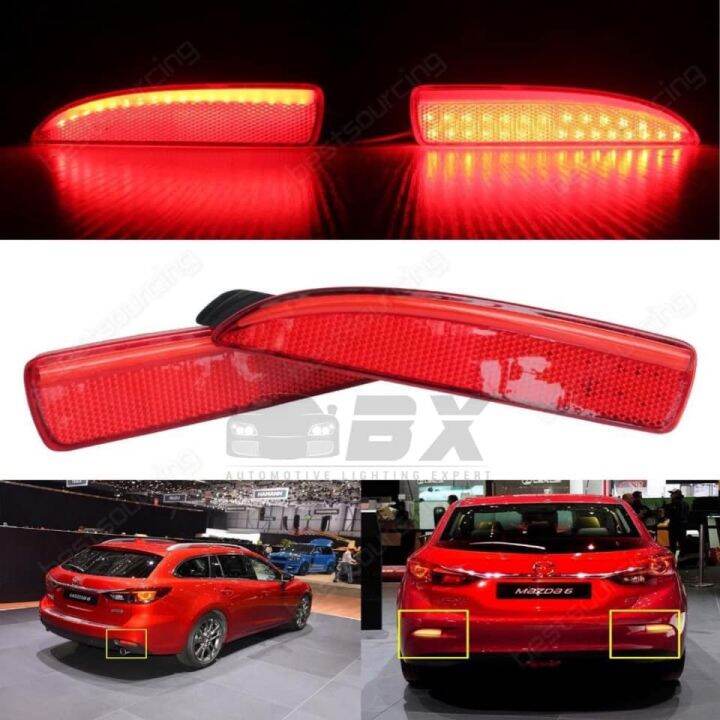 Mazda 3 / Mazda 6 - LED R/bumper Reflector | Lazada