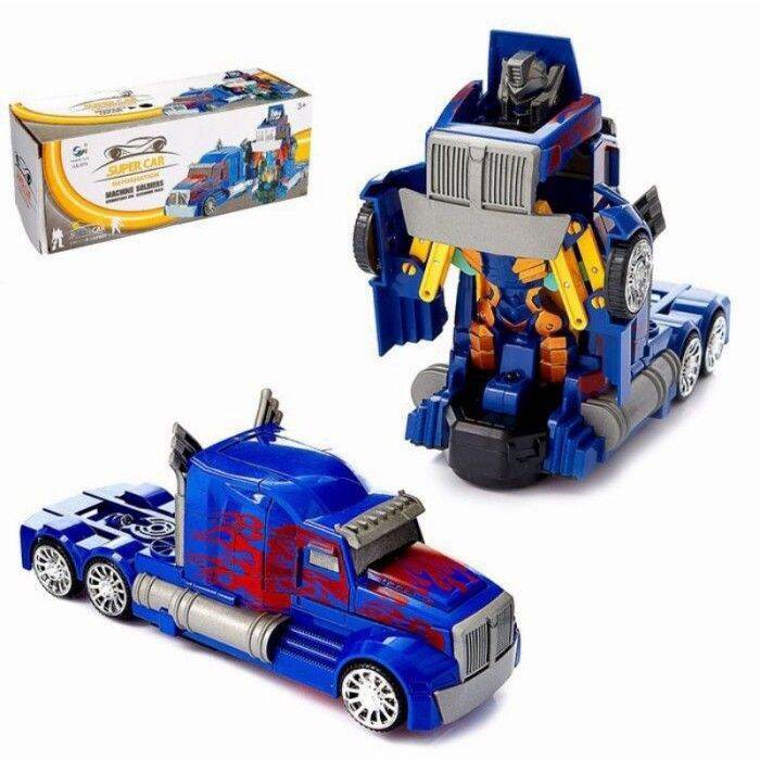 MOBIL ROBOT OPTIMUS PRIME OTOMATIS BISA BERUBAH / PROMO MAINAN ROBOT ...