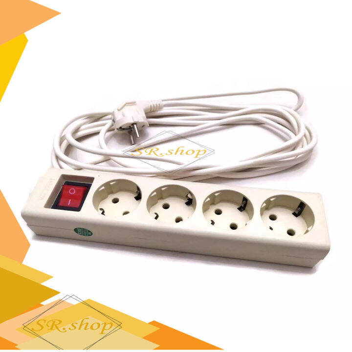 PROMO!!!! COLOKAN LISTRIK 4 LUBANG, Stop Kontak 4 Lubang Colokan Cok ...