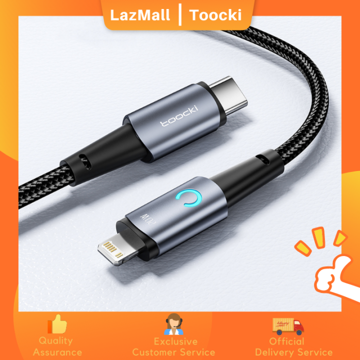Toocki PD 20W USB C to Lightning Cable for iPhone 12 13 14 pro max mini ...