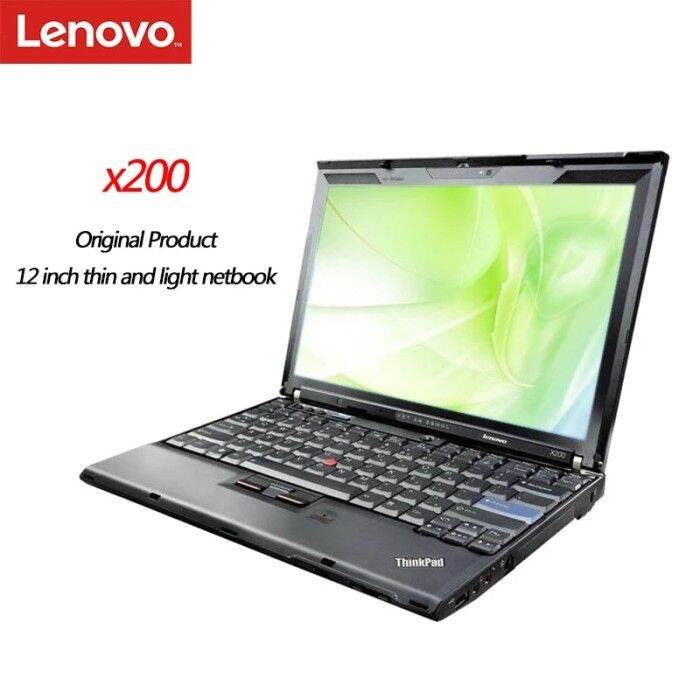 LAPTOP LENOVO X200//WIN 10 //RAM 4 SSD 256 GB( FREE MOUSE DAN TAS ...