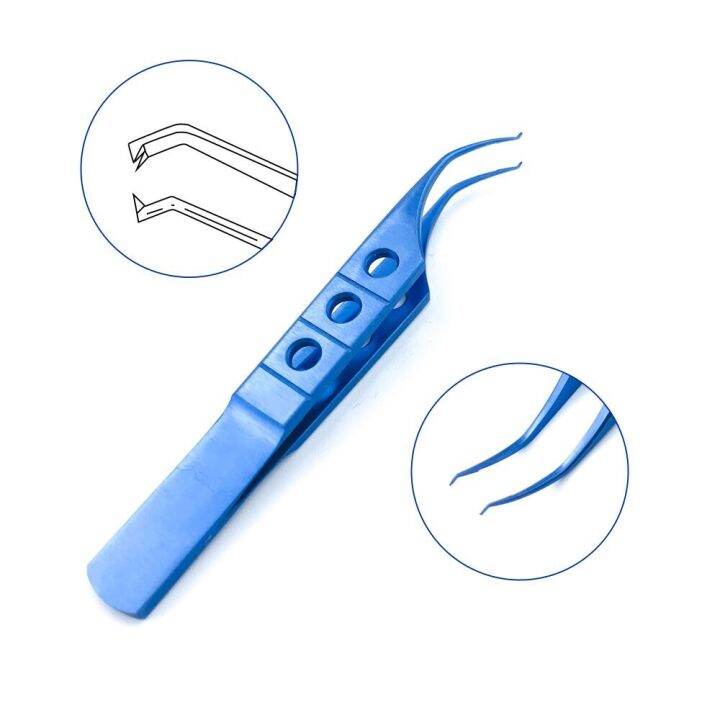Botvin Iris Colibri Toothed Forceps Ophthalmic Tweezers 85Mm Titanium Ophthalmic Surgical ...