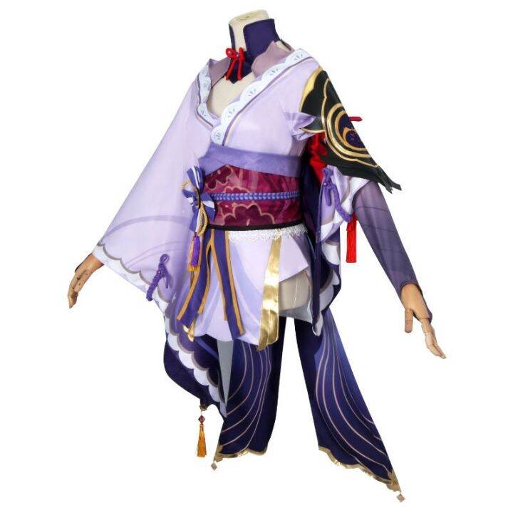 Raiden Shogun Cosplay Genshin Impact Costume Anime Raiden Shogun ...