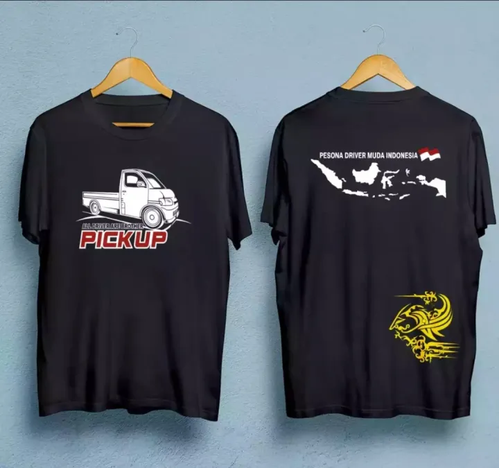 Baju Kaos Driver Pick Up Daihatsu Gran Max Lengan Pendek Terbaru Dewasa ...